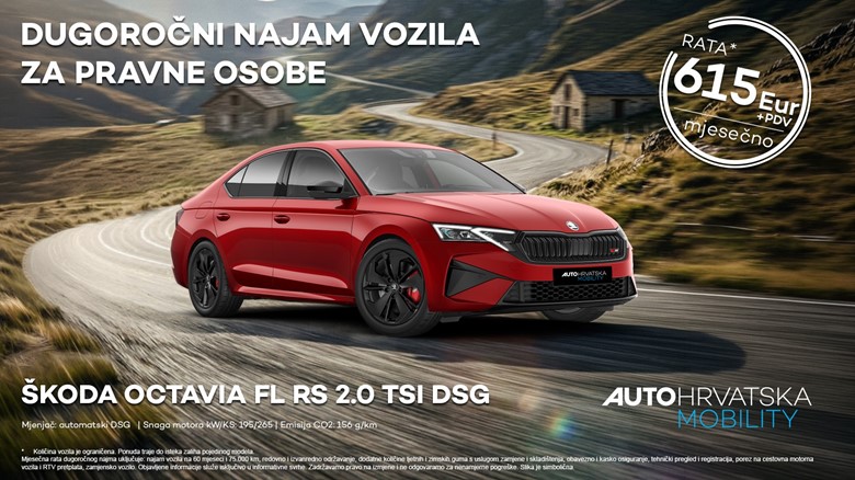 Posebna ponuda dugoročnog najma Audi, Škoda i Cupra vozila - Auto Hrvatska